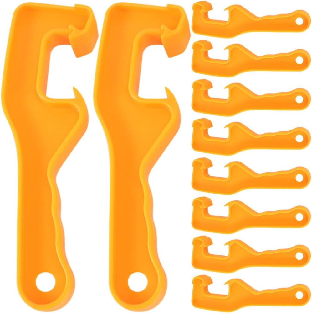 Amazon.com: DOITOOL 5 Gallon Bucket 5 Gallon Bucket 10pcs Plastic ...