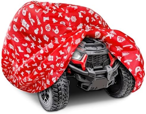 Amazon.com: Kids Ride On Toy Car Cover with Christmas Elements ...