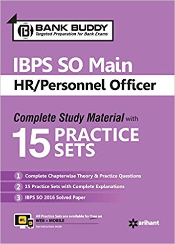 Amazon.in: Buy IBPS SO Main HR Personnel Officer Complete Study ...