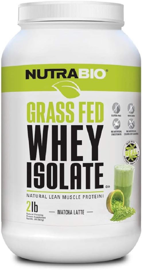 Amazon.com : Boba Tea Protein Matcha Latte | 25g Grass-Fed Whey Protein ...