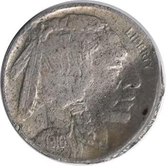 1916 D Buffalo Clamshell Partial Split Planchet Uncertified AU at ...