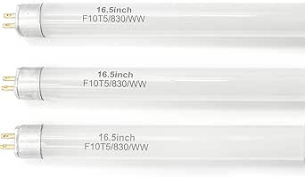 Konideke 16 Inches F10T5 Replacement Bulb for Jasco T5 10 Watt Warm ...