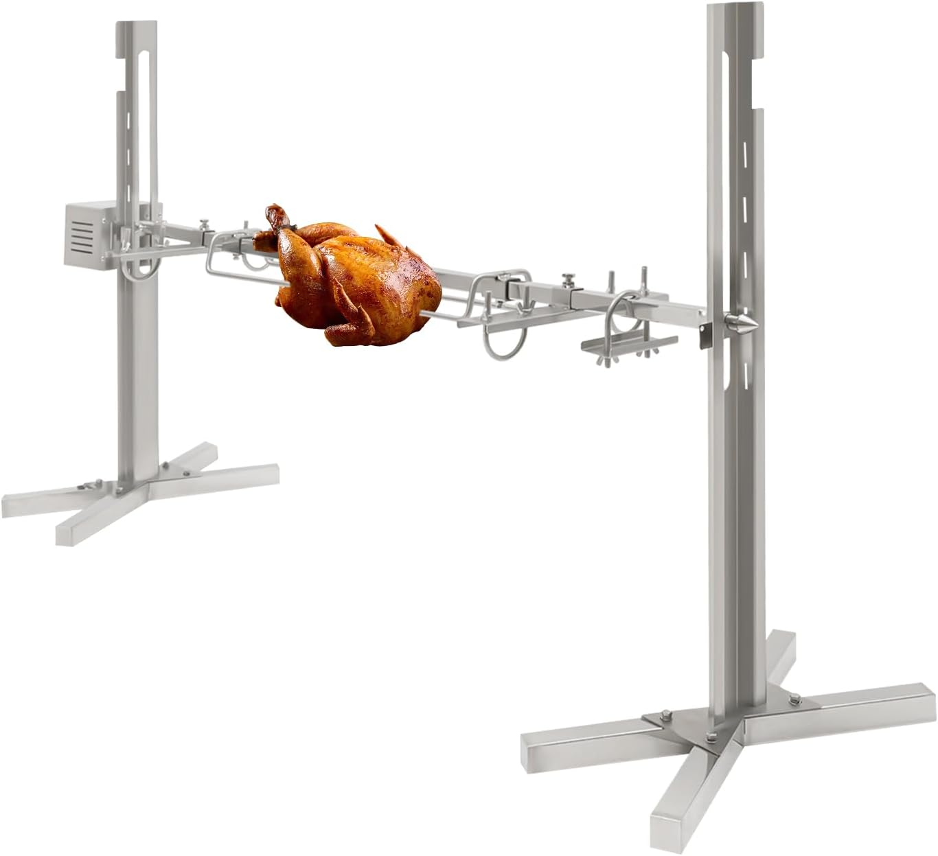 Amazon.com : ATOLOMOTOR 53" Large Spit Roaster Rotisserie,25W Stainless ...