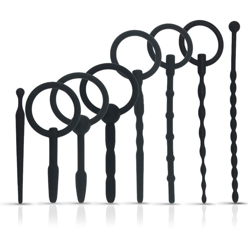 Amazon.com: Bondage Masters Plug Set of 8 Urethral Plugs, Sounding Kit ...