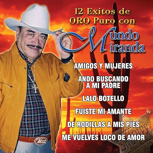 Amazon.com: 12 Exitos de Oro Puro : Mundo Miranda: Digital Music