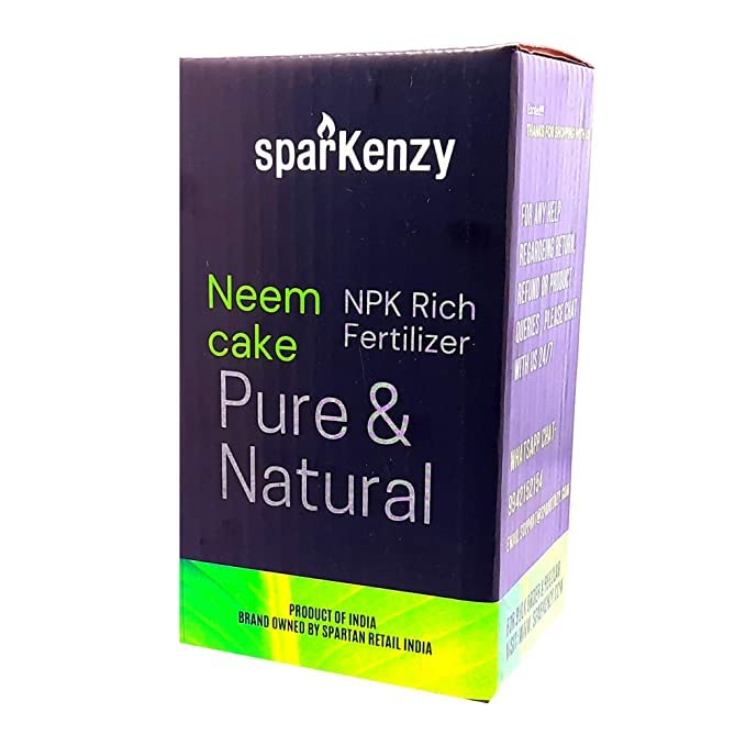 Sparkenzy Premium Neem Cake Powder for Plants 2kg | Neem Khali | Pure ...