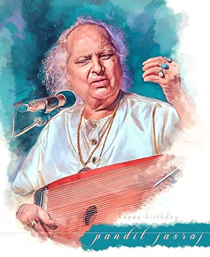 Samriddhi Wall Décor Pandit Jasraj Home Wall Decor (Wall Poster ...