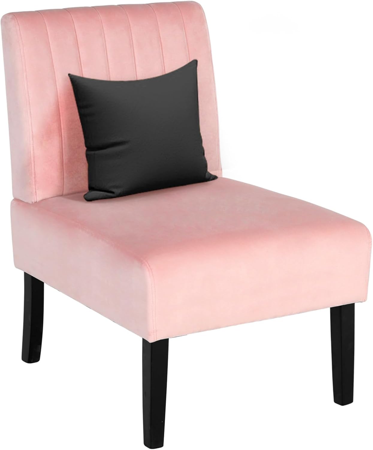 Amazon.com: STHOUYN Mini Small Comfy Couch Armless Loveseat Sofa for ...