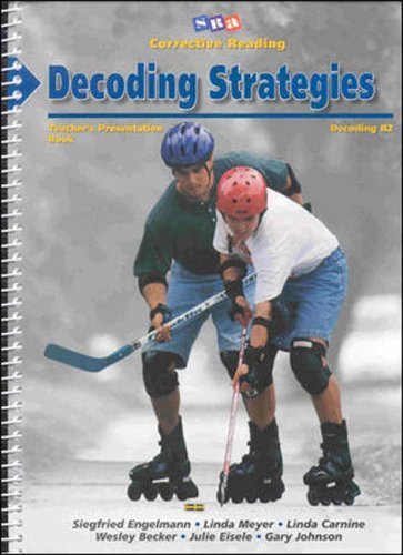 Sra Corrective Reading Decoding Strategies Teachers Presentation Book And Guide Decoding B2 By