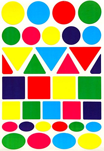 Color Coding Labels Shape Sticker Value Pack Assorted Sizes 5 - Want It All
