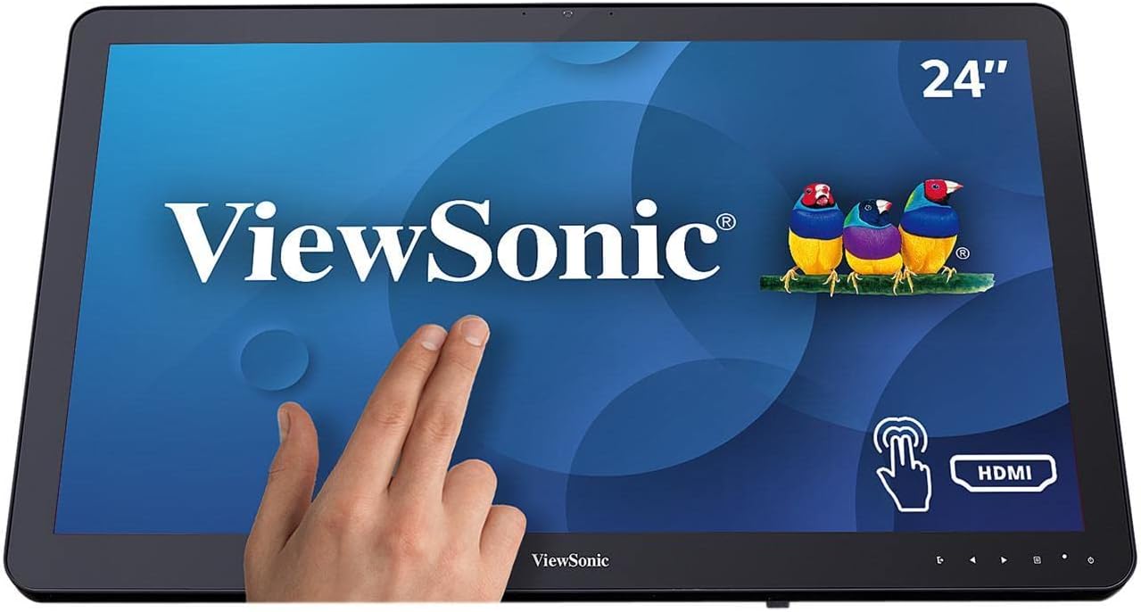 Amazon.com: ViewSonic TD2430 - LED Monitor - 24" (23.6" viewable ...