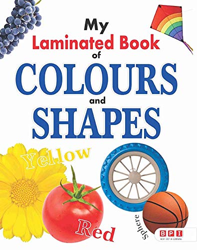 Buy My First Laminated Book - Colours and Shapes Book Online at Low ...
