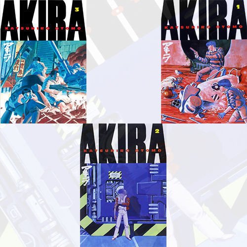 Akira Volume 1-3 Katsuhiro Otomo Collection 3 Books Bundle | Amazon.com.br
