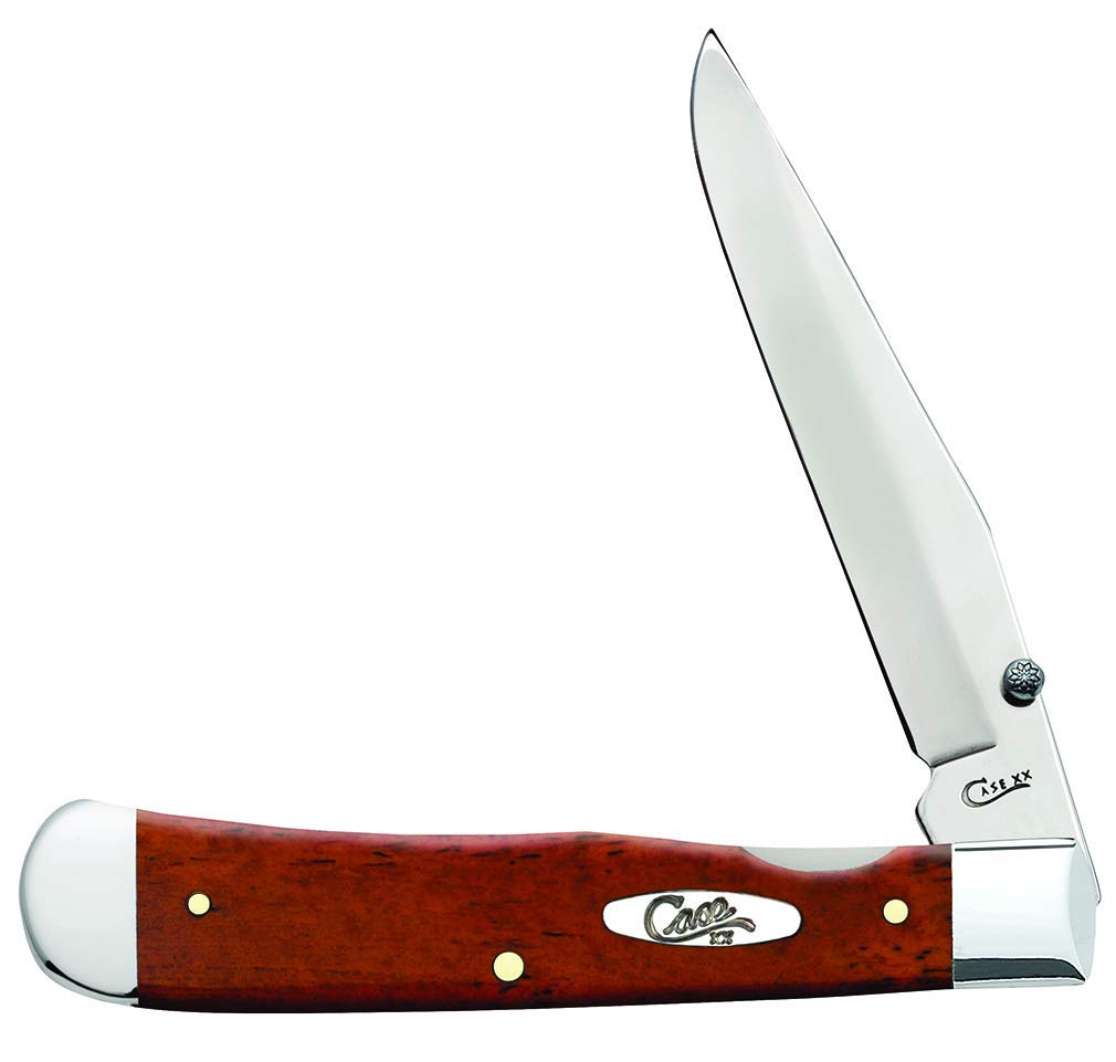 Case Wr Xx Pocket Knife Chestnut Smooth Bone Trapperlock W | Desertcart ...