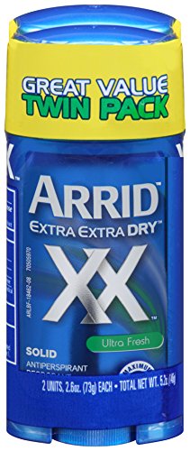 Buy Arrid XX Solid Antiperspirant Deodorant, Ultra Fresh, 2.6 Oz, Twin ...