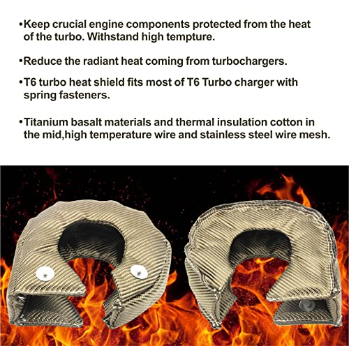 Snapklik.com : Ummickl Titanium Turbo Blanket Heat Shield Cover ...