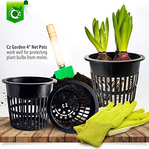 4 inch Net Pots Cz Garden All Star Round Heavy Duty Net Cups WIDE LIP ...