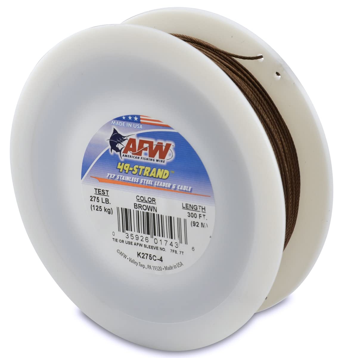 American Fishing Wire 49 Strand Cable Bare 7 X 7 | Desertcart Brunei