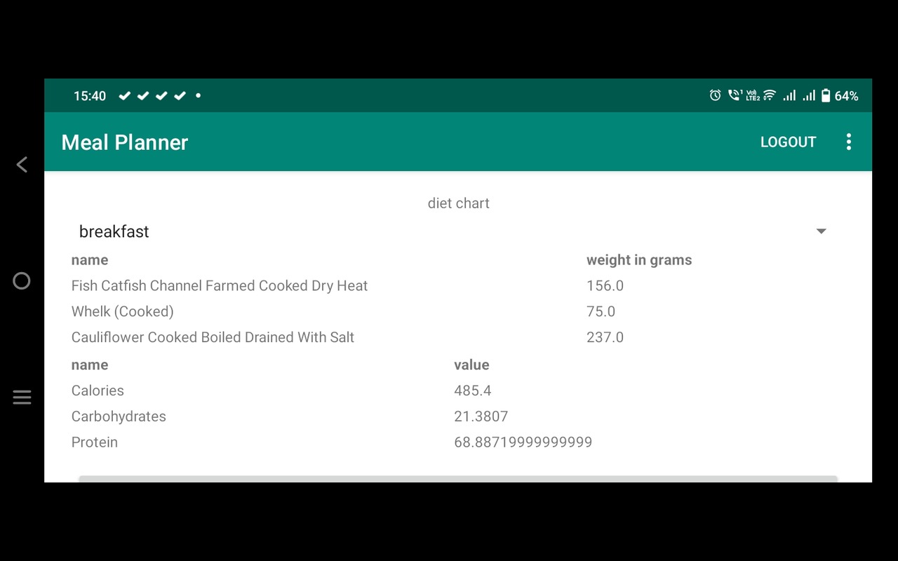 Meal PLanner - App on Amazon Appstore