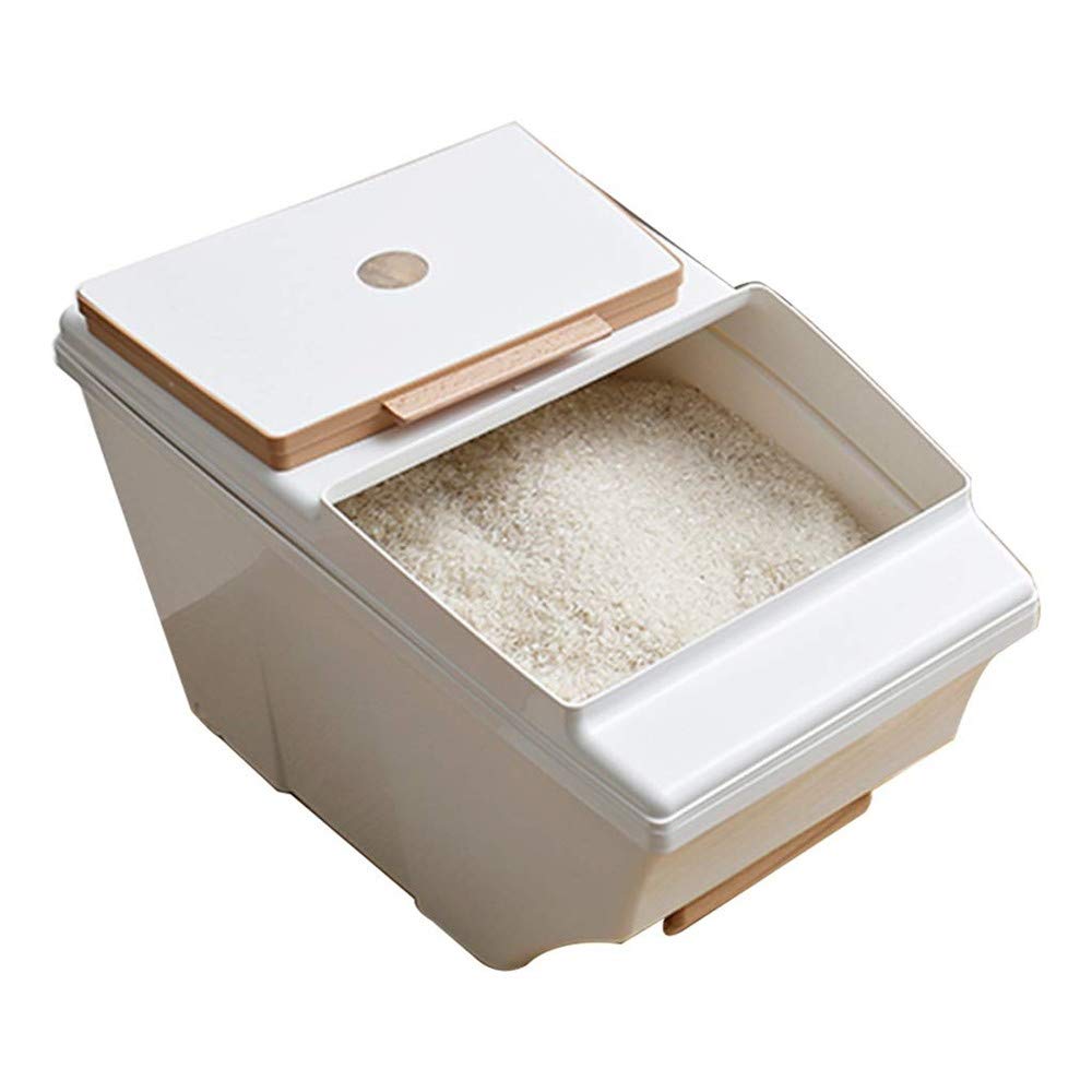 Buy Multifunctional Rice Storage Bucket, 30 Kg Rice Box Rice Cylinder ...
