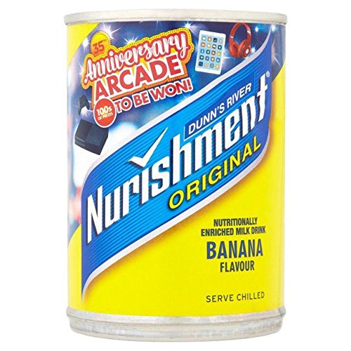 Amazon.com : Nurishment Original Banana Milk Shake - 400g (0.88lbs ...