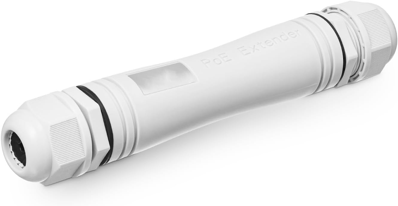 Amazon.com: Outdoor IP67 Waterproof Gigabit PoE Passthrough Switch, 1 ...