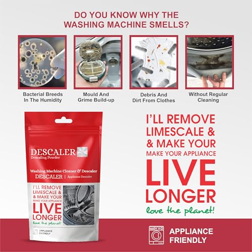 Descaler Washing Machine Cleaner, For Washing Machine Front Load And ...