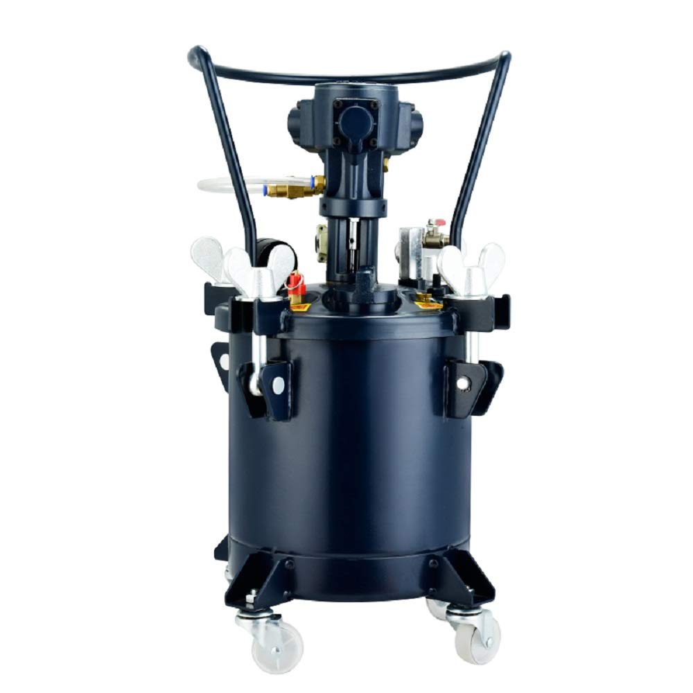 Buy 7gal(25L) Pressure Feed Paint Mixer Tool Pot Tank Sprayer Regulator ...