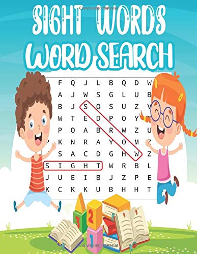 Sight Words Word Search: Easy First Word Search Book For Kids With High ...
