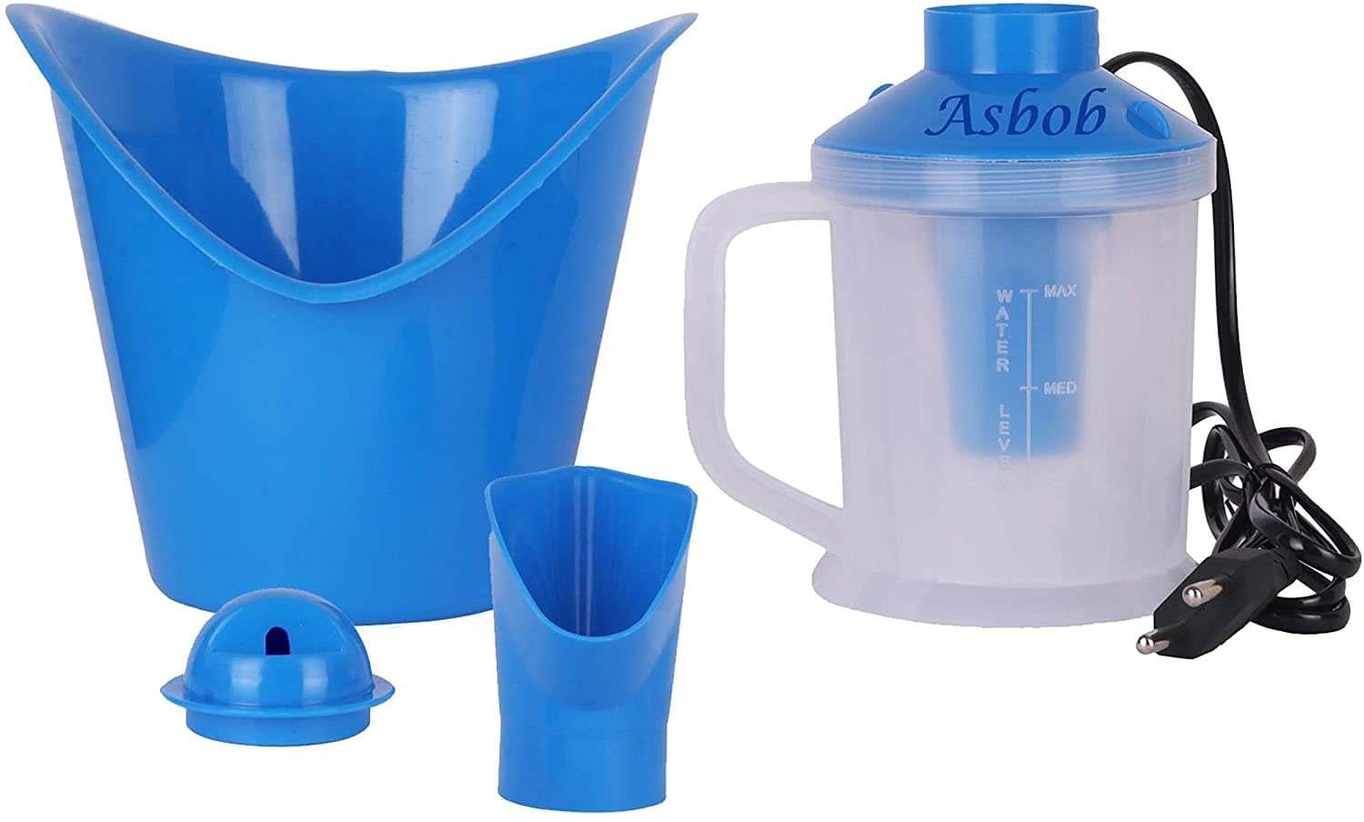 Buy ASGH Trunks Face, Nose, Cough & Cold 3 IN 1 Plastic Steam Vaporizer ...