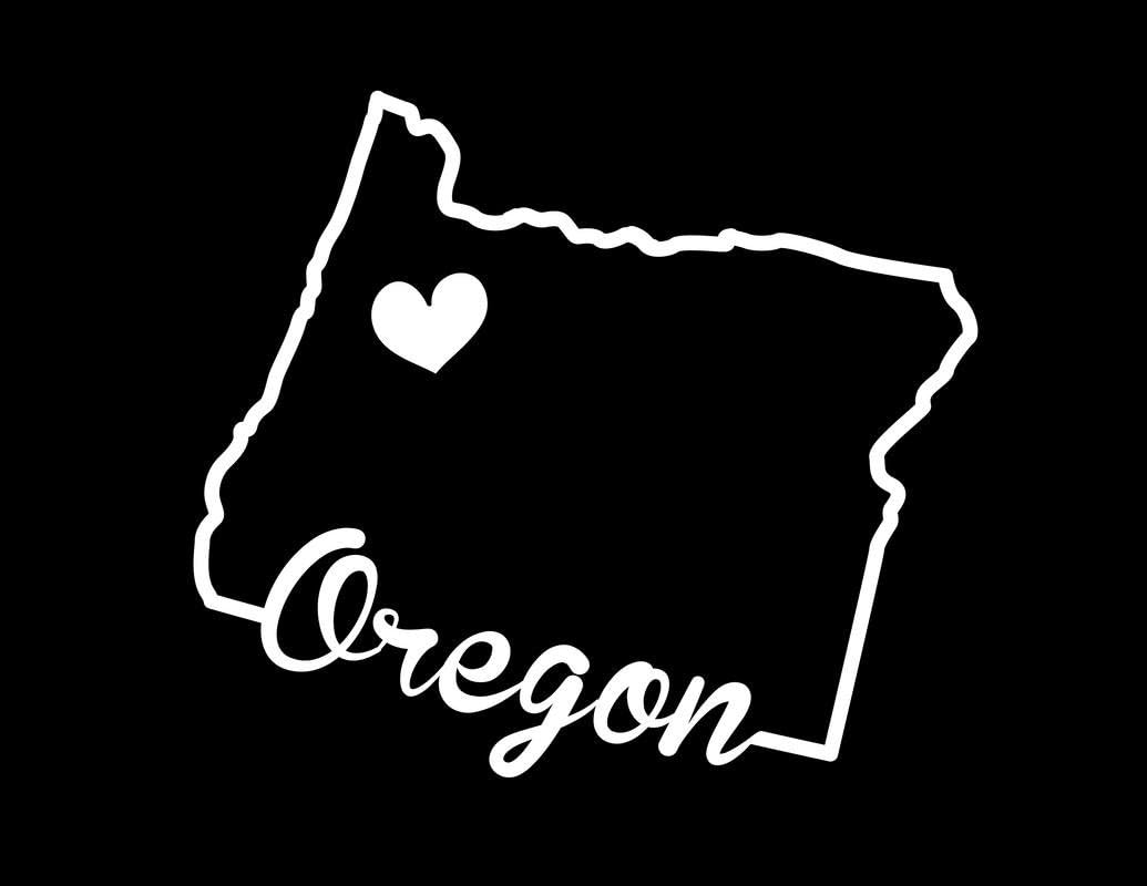 Amazon.com: Die Cut Sticker Oregon, Bear and Cub, Vector, Contour Vinyl ...