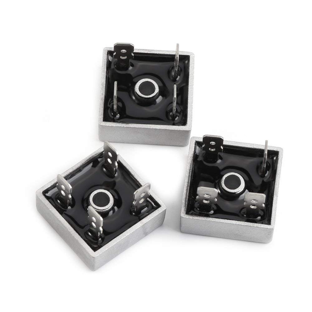 Buy 10pcs 50A 1000V Single Phase Diode Bridge Rectifier AC to DC 4-Pin ...