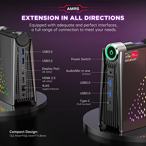KAMRUI Mini PC AMD Ryzen 5 5600U Windows 11 Pro Small Computer 16 kamrui-mini-pc-amd-ryzen-5-5600u-windows-11-pro-small-computer-16