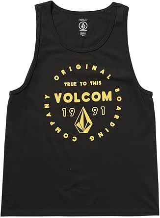 Amazon.com: Volcom Men's Mortis Tank Black Small : Clothing, Shoes ...