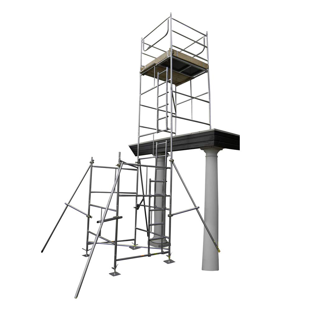 Classic DIY Scaffold Tower Comprehensive Kit 6.45m (WH) for Sloping ...
