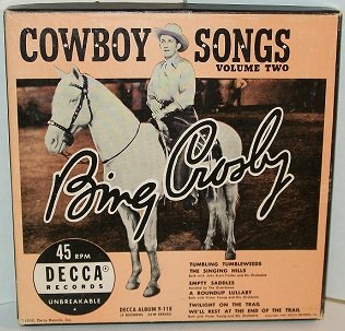 Amazon.com: Cowboy Songs Volume 2 - VINYL 45 RPM RECORD Set - 1950: CDs ...