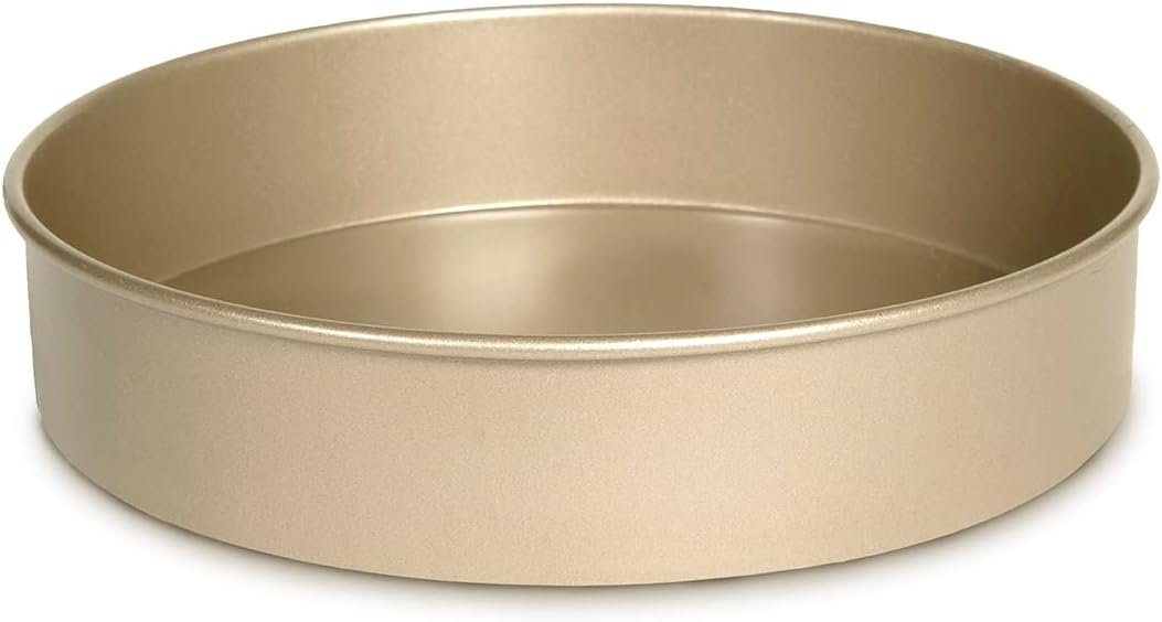 Amazon.com: 12 Inch Round Baking Cake Pan Carbon Steel Non-Stick Light ...