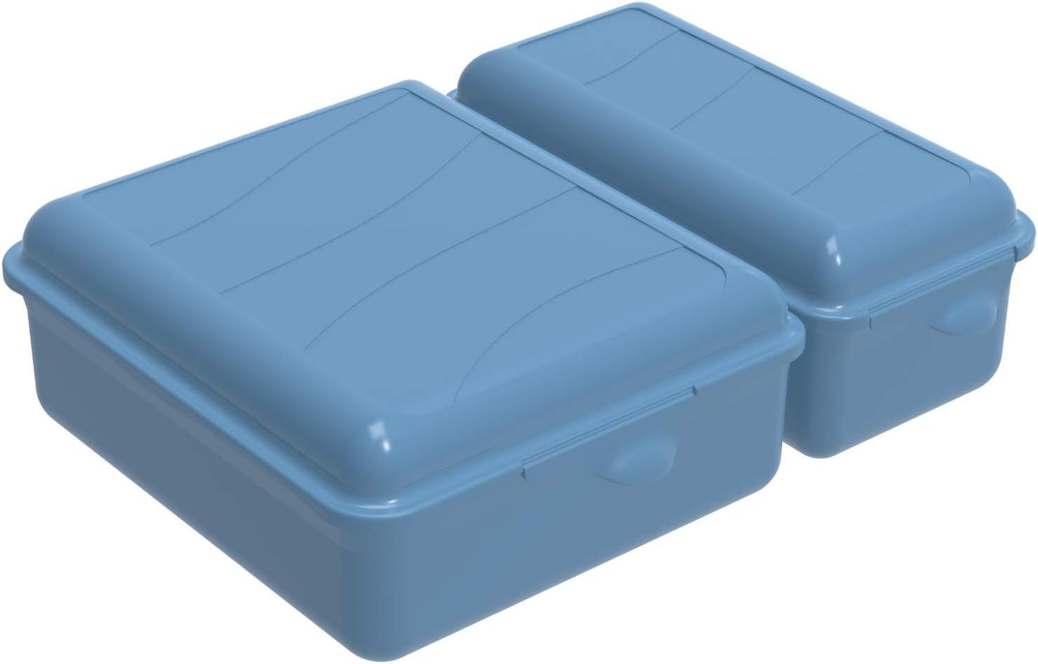 Rotho, Fun, Vesper box with two separate compartments, Plastic (PP) BPA ...
