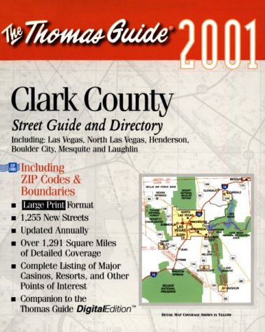 Thomas Guide 2001 Clark County Street Guide and Directory: Thomas ...