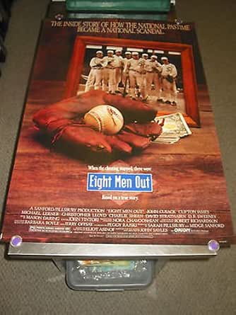 EIGHT MEN OUT/ORIG. U.S ONE SHEET MOVIE POSTER (JOHN SAYLES/JOHN CUSACK ...