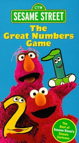 Amazon.co.jp: Sesame Street - The Great Numbers Game [VHS] [Import ...