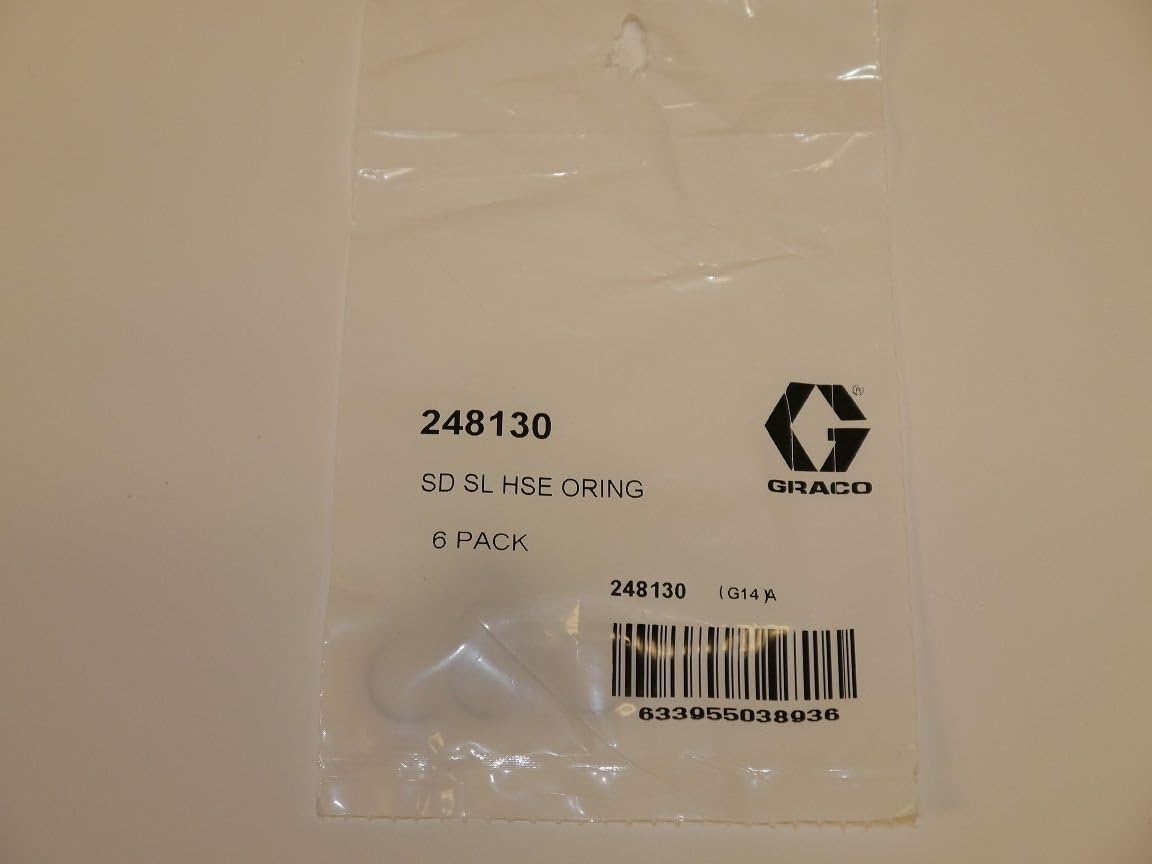Amazon.com: Graco Fusion AP Gun Side Seal Cartridge O-Rings 248130 ...