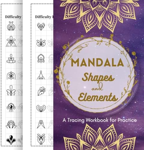 Amazon.com: Mandala Shapes and Elements — A Tracing Workbook for ...