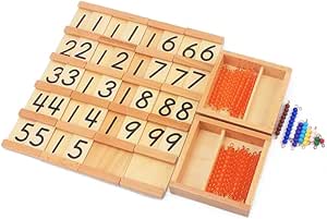Amazon.com: Nalupine Montessori Teaching Math Toys Teens and Tens ...