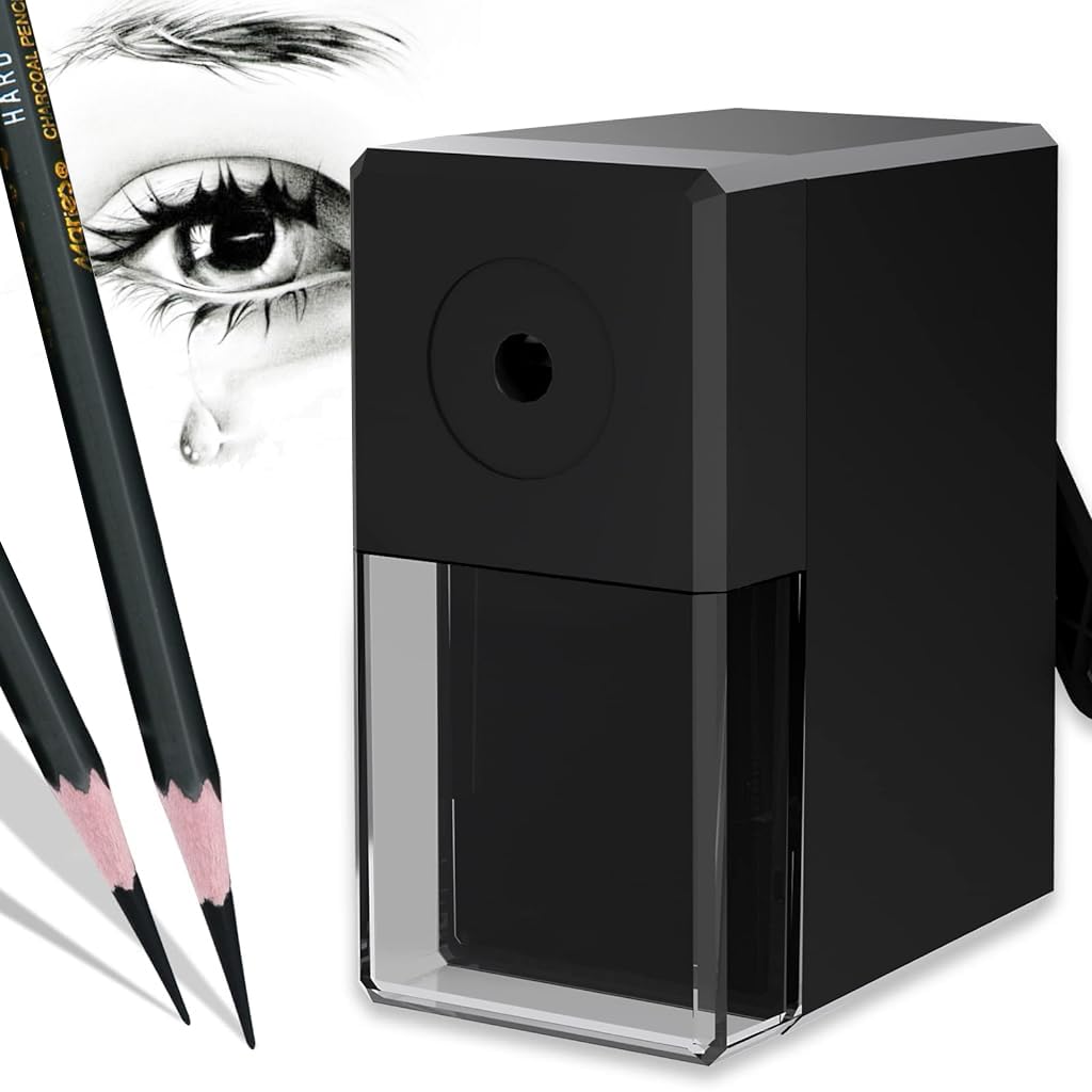Climberty® Manual Art Pencil Sharpener, Long Point Pencil Sharpener ...