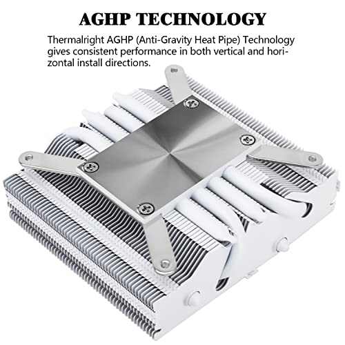Thermalright AXP90-X47 White Low Profile CPU Air Cooler ITX with Quite ...