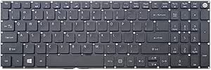 Laptop Keyboard for ACER for Aspire E5-576 E5-576G Black US United ...