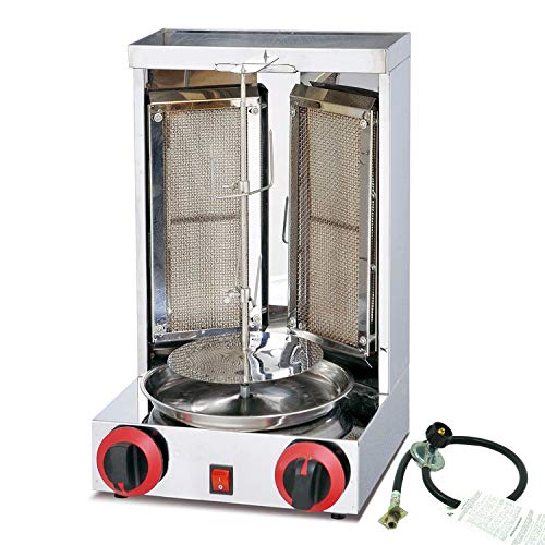 Aistan SB25 Barbecue Propane Gas Turkey Doner Kebab Machine Shawarma ...