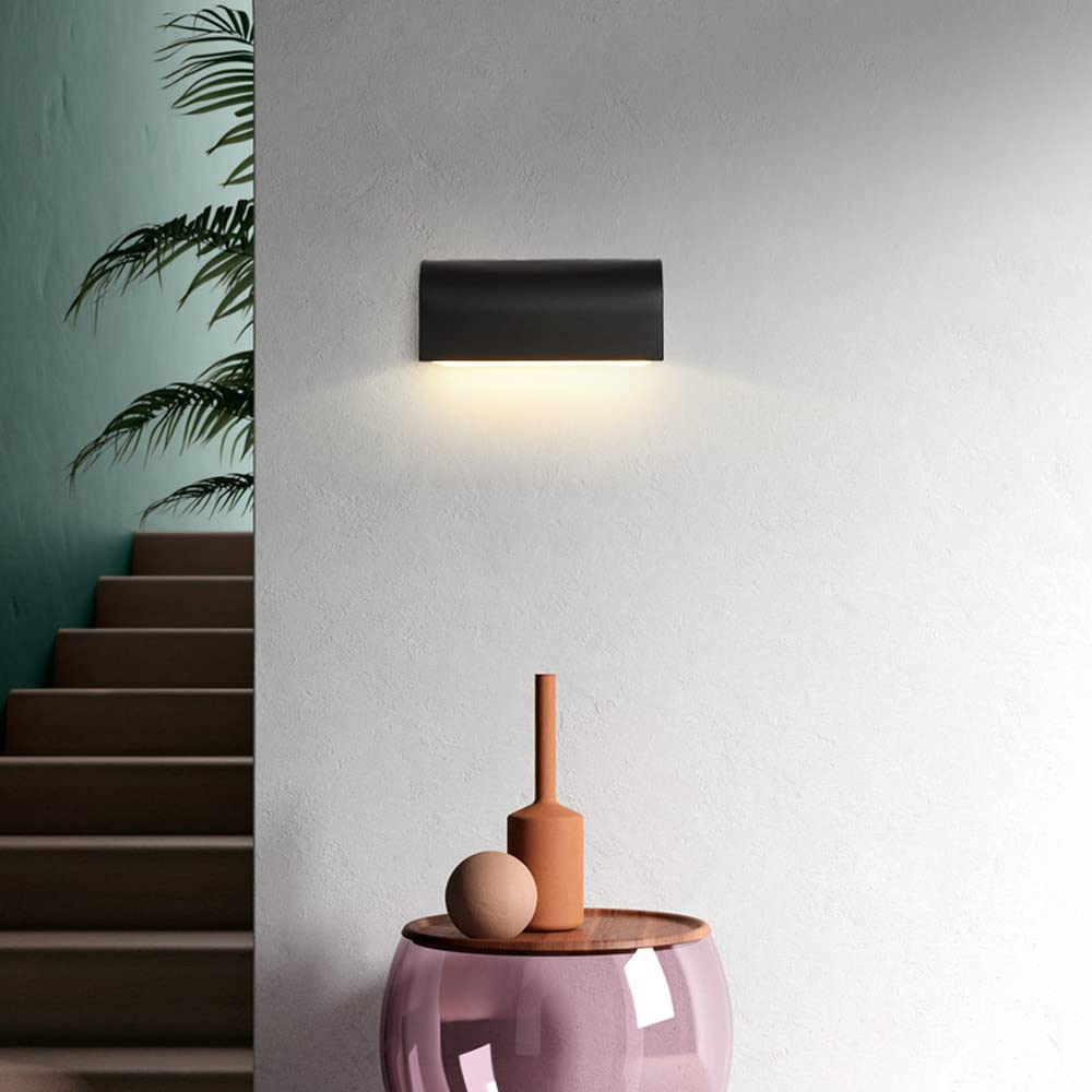 Modern Rectangle Wall Lights Halo Rectangle Solar Wall Light: Solar