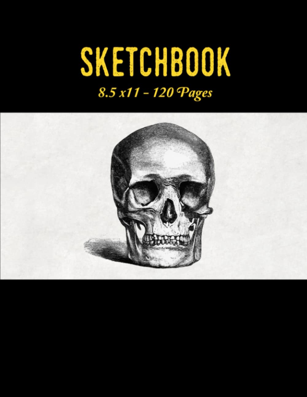 Amazon.com: Sketchbook: 120 pages Unlined Drawing Notebook, 8.5x11 ...